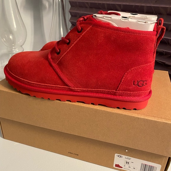 UGG | Shoes | Uggs Neumels Red | Poshmark